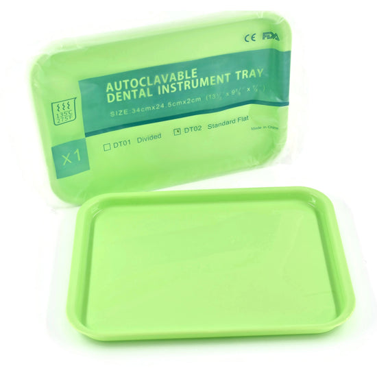 Procedure Trays, Autoclavable Plastic Procedure Flat Tray for Instrume ...